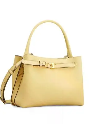 TOD'S Tim Top-handle Mini Bag - Yellow