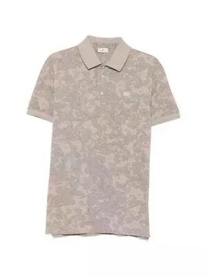 Etro Paisley-print Polo Shirt - Neutrals