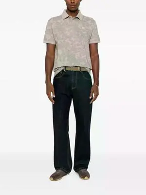 Etro Paisley-print Polo Shirt