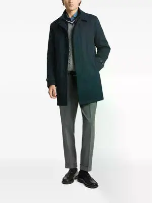 FAY Layered Single-breasted Coat