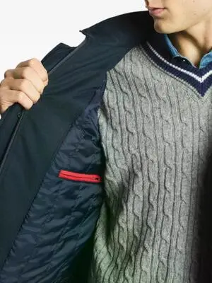 FAY Layered Single-breasted Coat