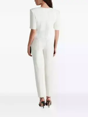VIOLANTE NESSI Sculptural Heart-neck Top - Neutrals