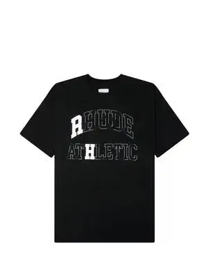 Rhude Athletic Tee Vintage - Black