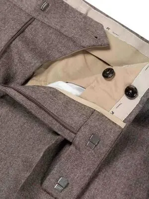 PT TORINO Pressed-crease Tailored Trousers