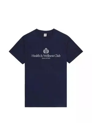 SPORTY & RICH H&w Crest T-shirt