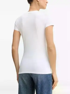 Armani Exchange Embellished V-neck T-shirt