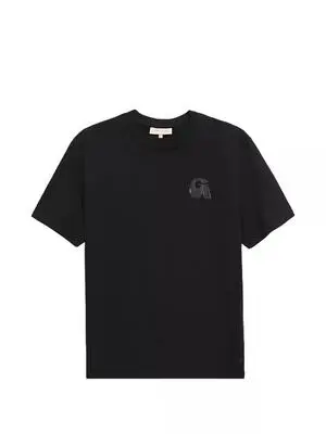 GERTRUDE Logo-print Short-sleeve T-shirt - Black