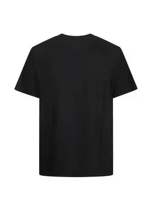 JAMES PERSE Henley-neck Cotton T-shirt