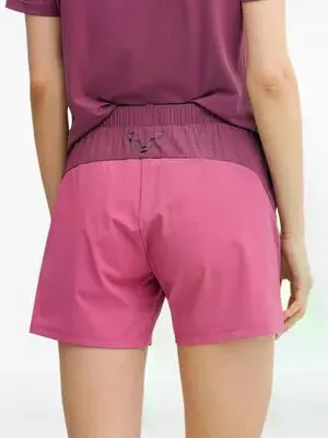 DYNAFIT Logo-print Elasticated-waistband Mini Shorts