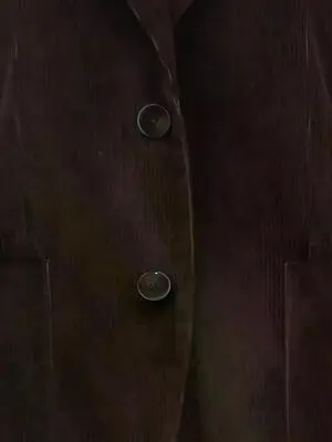 LARDINI Corduroy Single-breasted Blazer