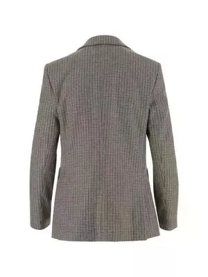 LARDINI Houndstooth-pattern Blazer