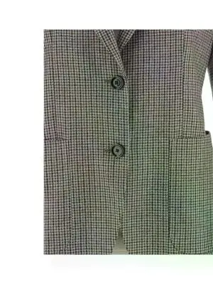 LARDINI Houndstooth-pattern Blazer