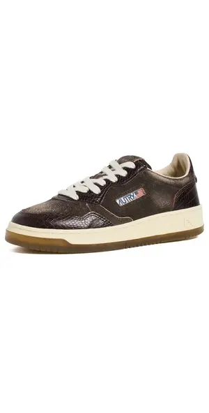 AUTRY Medalist Low Suede Sneakers - Mustang/brown