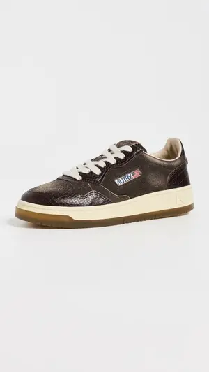 AUTRY Medalist Low Suede Sneakers - Mustang/brown