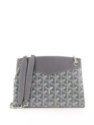 Goyard Structured Rouette Chain Coated Canvas Mini Shoulder Bag