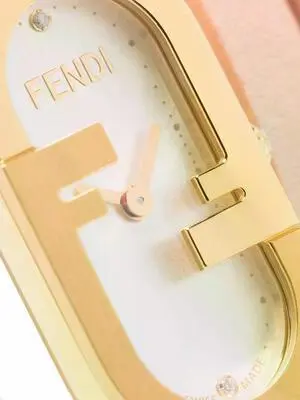 Fendi O'lock Oval Double-strap Watch