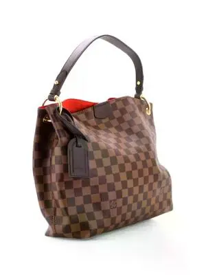 LOUIS VUITTON Graceful Handbag Damier Pm Hobo Bag - Brown