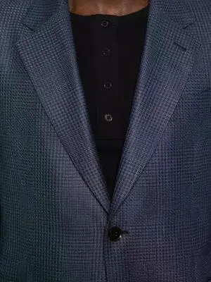 Zegna Check-patterned Blazer