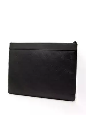 LOUIS VUITTON 2019 Monogram Shadow Discovery Pochette Clutch Bag