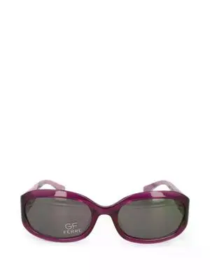 Gianfranco Ferre Oval-frame Sunglasses