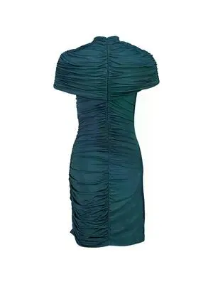 Balmain Draped Cut-out Mini Dress