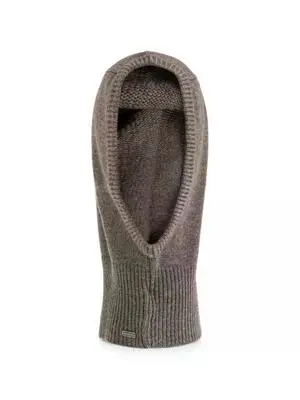Paul & Shark Ribbed-knit Balaclava - Brown