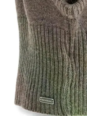 Paul & Shark Ribbed-knit Balaclava
