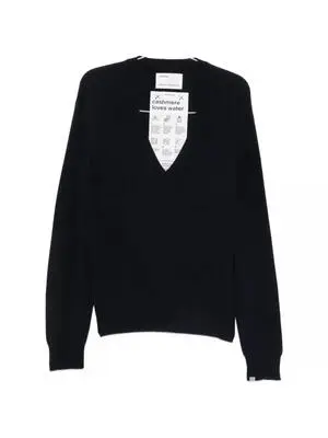 Extreme Cashmere V-neck Cashmere Sweater - Blue