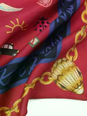 Kurt Geiger Graphic-print Scarf