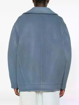 SEMICOUTURE Double-breasted Notch-lapel Coat