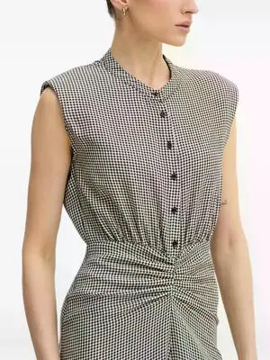 SESSUN Bellacala Gingham-check Midi Dress