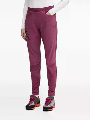DYNAFIT Logo-print Panelled Track Pants - Purple