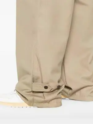 FOUND Pleated Detail Button-tab Cargo Pants