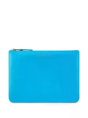 Comme Des Garçons Leather Purse - Blue