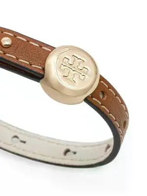 Tory Burch Icon Leather Bracelet