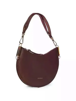 COCCINELLE Small Sunup Grained Leather Tote Bag - Red