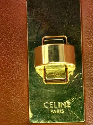Celine 16 Bag Leather Teen Bucket Bag