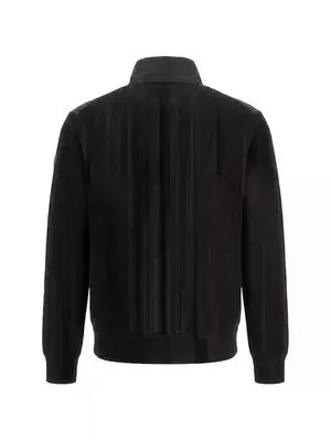 Moncler Padded Rib-knit Cardigan - Black