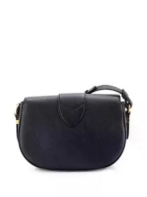LOUIS VUITTON Pont 9 Soft Bag Leather Mm Shoulder Bag - Black
