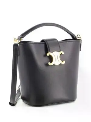 Celine Louise Bag Leather Small Bucket Bag