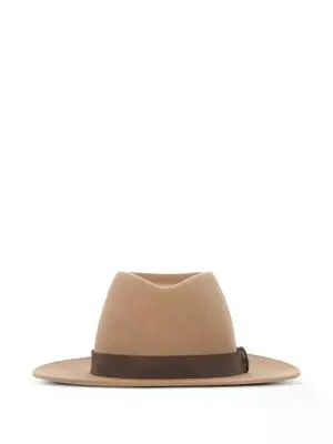 Max Mara Wool Fedora Hat - Neutrals