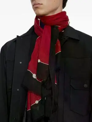 Moschino Teddy Bear Logo Scarf