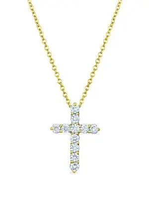 Kwiat Diamond Cross Necklace