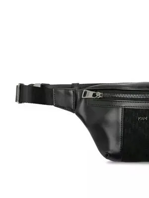 Karl Lagerfeld Logo Plaque Monogram Pattern Belt Bag