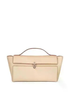 Savette Symmetry Trapeze Clutch Bag - Neutrals