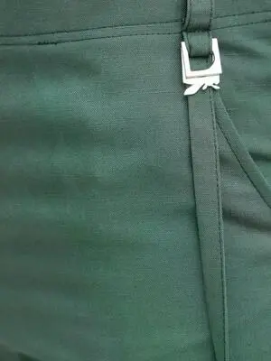 Patrizia Pepe Logo-plaque Strap-detail Shorts
