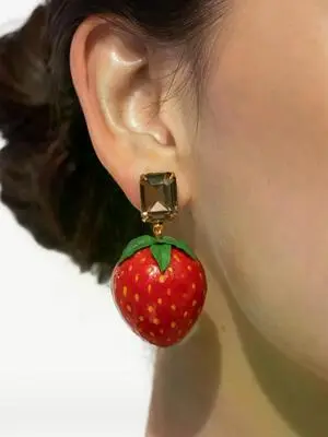 JENNIFER BEHR Fragola Strawberry Earrings