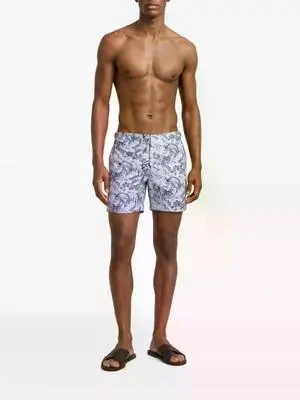 Orlebar Brown Bulldog Zephra-print Swim Shorts - Blue