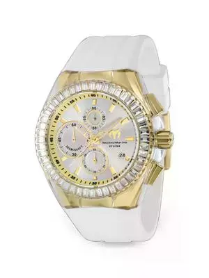 TECHNOMARINE Cruise 45mm Crystal-embellished Watch - Silver