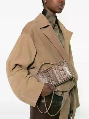MALONE SOULIERS May Snake-effect Leather Tote Bag